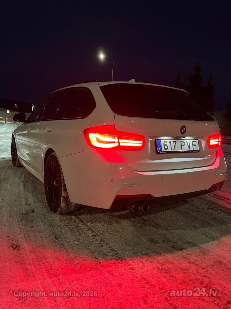 White BMW 3 Series 2019 in Tartu, with an engine capacity of 2.00 L and mileage of 164 thousand km for 20900 €, photo 15 on AUTOMOTO.COM.LV