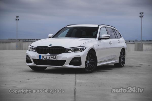 White BMW 3 Series 2019 in Tartu, with an engine capacity of 2.00 L and mileage of 150 thousand km for 23500 €, photo 1 on AUTOMOTO.COM.LV