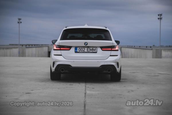 White BMW 3 Series 2019 in Tartu, with an engine capacity of 2.00 L and mileage of 150 thousand km for 23500 €, photo 6 on AUTOMOTO.COM.LV