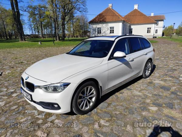 White BMW 3 Series 2019 in Johvi, with an engine capacity of 2.00 L and mileage of 208 thousand km for 13300 €, photo 1 on AUTOMOTO.COM.LV