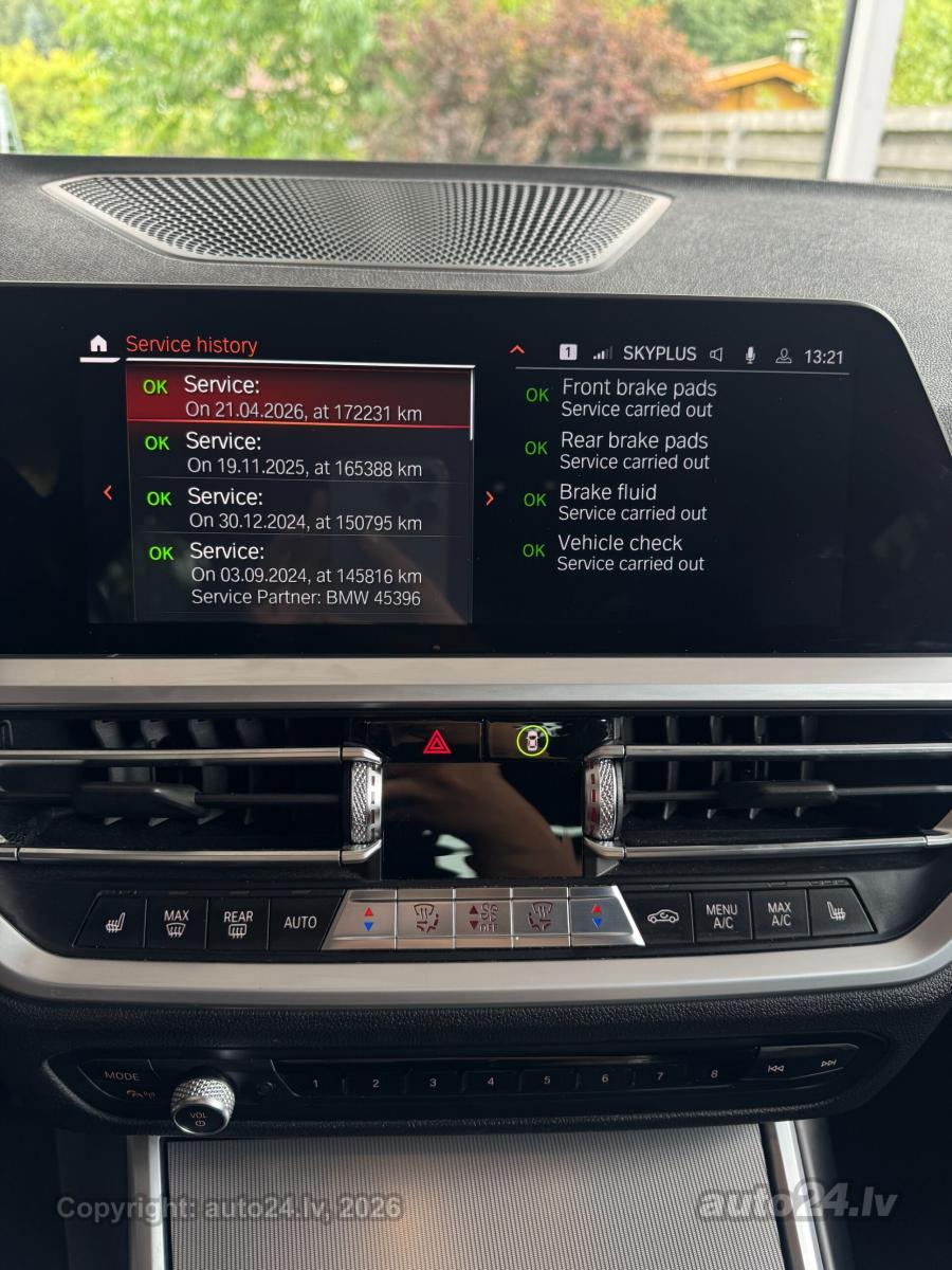 Balts BMW 3 Series 2019 Tallina, ar dzinēja tilpumu 2.00 L un nobraukumu 180 tūkst. km par 24990 €, foto 13 vietnē AUTOMOTO.COM.LV