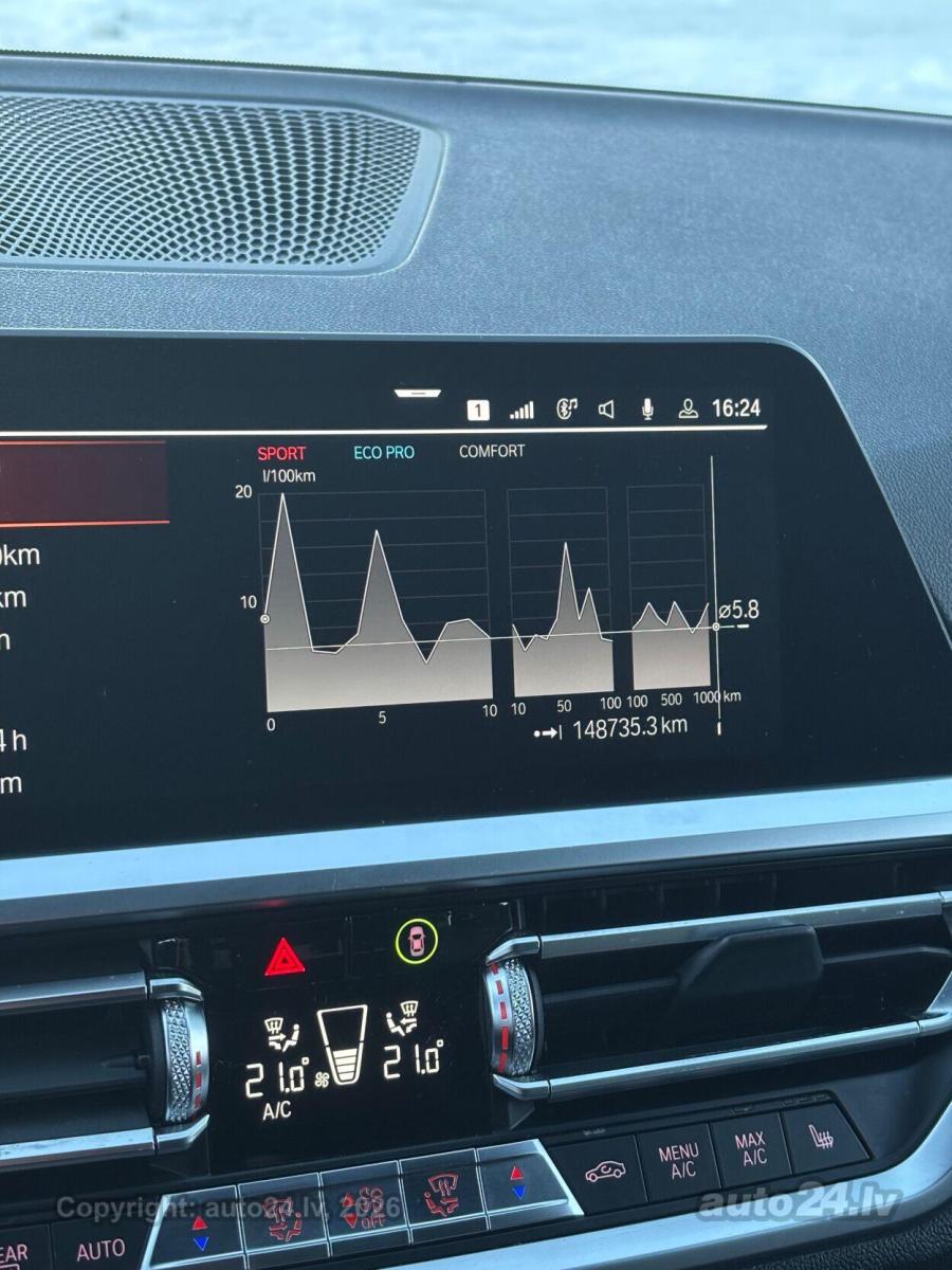 Белый БМВ 3 Серия 2020 в Отепя, объемом двигателя 2.00 л и пробегом 149 тыс. км за 23600 €, фото 12 на AUTOMOTO.COM.LV