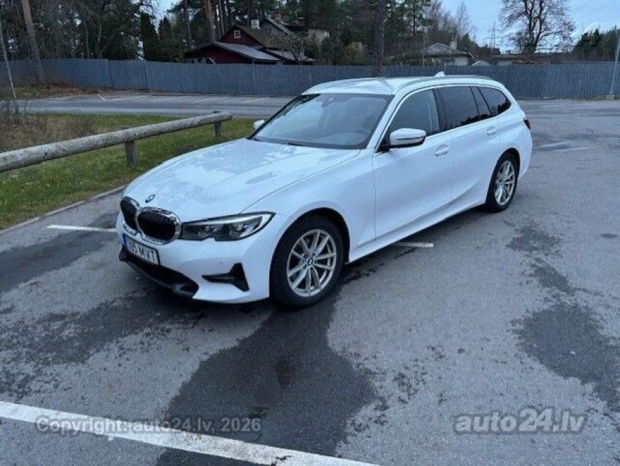 White BMW 3 Series 2020 in Tallinn, with an engine capacity of 2.00 L and mileage of 169 thousand km for 21200 €, photo 4 on AUTOMOTO.COM.LV