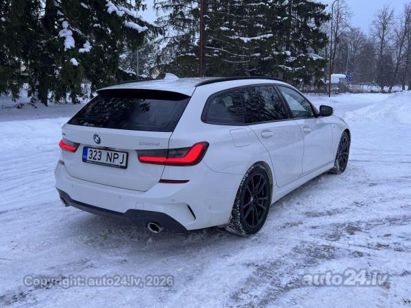White BMW 3 Series 2021 in Tallinn, with an engine capacity of 2.00 L and mileage of 90 thousand km for 32500 €, photo 3 on AUTOMOTO.COM.LV