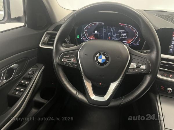 White BMW 3 Series 2021 in Tallinn, with an engine capacity of 2.00 L and mileage of 36 thousand km for 24900 €, photo 10 on AUTOMOTO.COM.LV