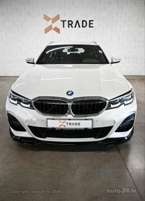 White BMW 3 Series 2021 in Tallinn, with an engine capacity of 2.00 L and mileage of 180 thousand km for 21450 €, photo 5 on AUTOMOTO.COM.LV