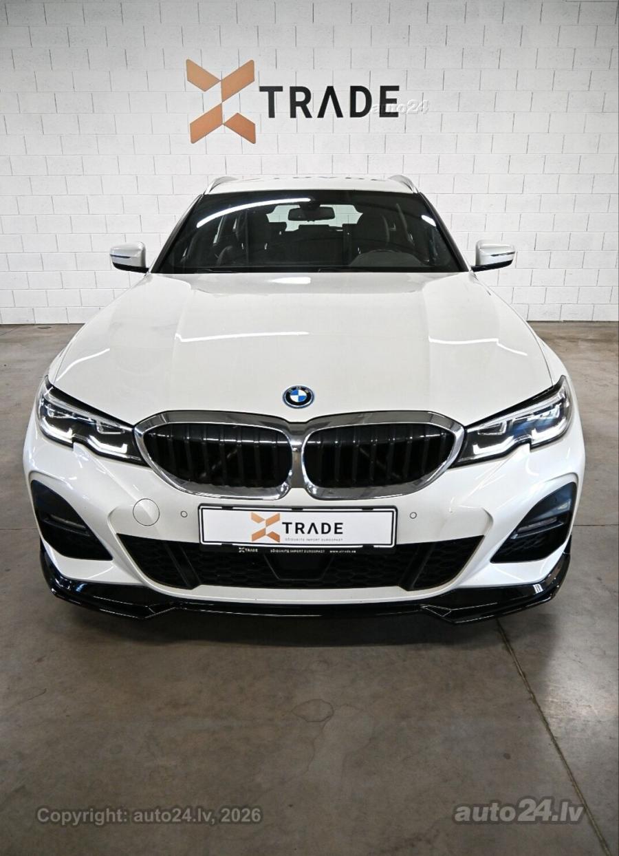 White BMW 3 Series 2021 in Tallinn, with an engine capacity of 2.00 L and mileage of 180 thousand km for 21450 €, photo 5 on AUTOMOTO.COM.LV