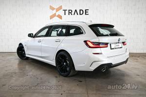 White BMW 3 Series 2021 in Tallinn, with an engine capacity of 2.00 L and mileage of 180 thousand km for 21450 €, photo 6 on AUTOMOTO.COM.LV