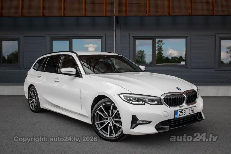 White BMW 3 Series 2021 in Tartu, with an engine capacity of 2.00 L and mileage of 230 thousand km for 17800 €, photo 1 on AUTOMOTO.COM.LV