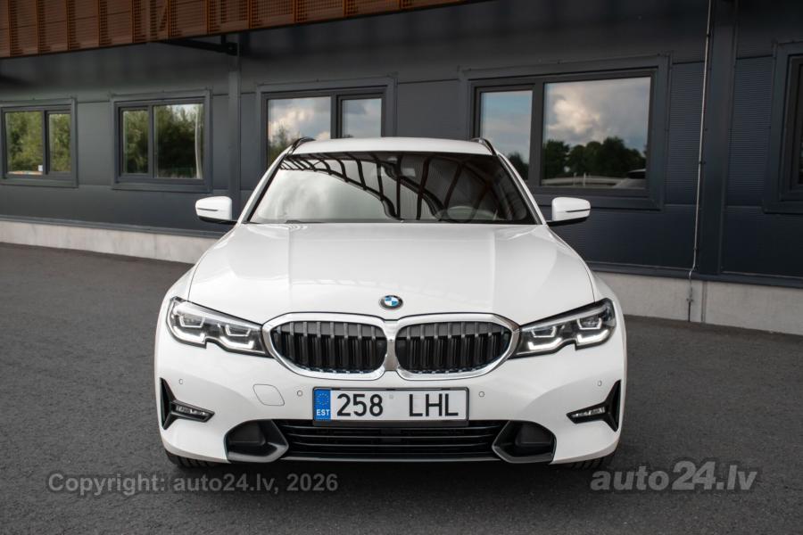 White BMW 3 Series 2021 in Tartu, with an engine capacity of 2.00 L and mileage of 230 thousand km for 17800 €, photo 3 on AUTOMOTO.COM.LV