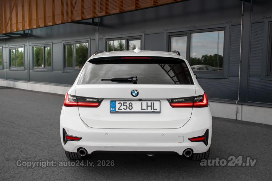 White BMW 3 Series 2021 in Tartu, with an engine capacity of 2.00 L and mileage of 230 thousand km for 17800 €, photo 6 on AUTOMOTO.COM.LV