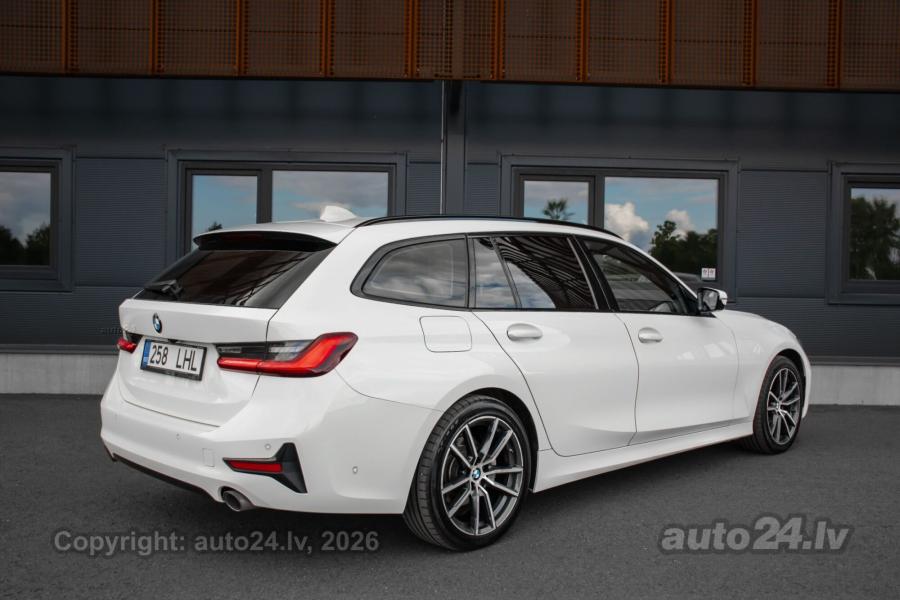 White BMW 3 Series 2021 in Tartu, with an engine capacity of 2.00 L and mileage of 230 thousand km for 17800 €, photo 7 on AUTOMOTO.COM.LV