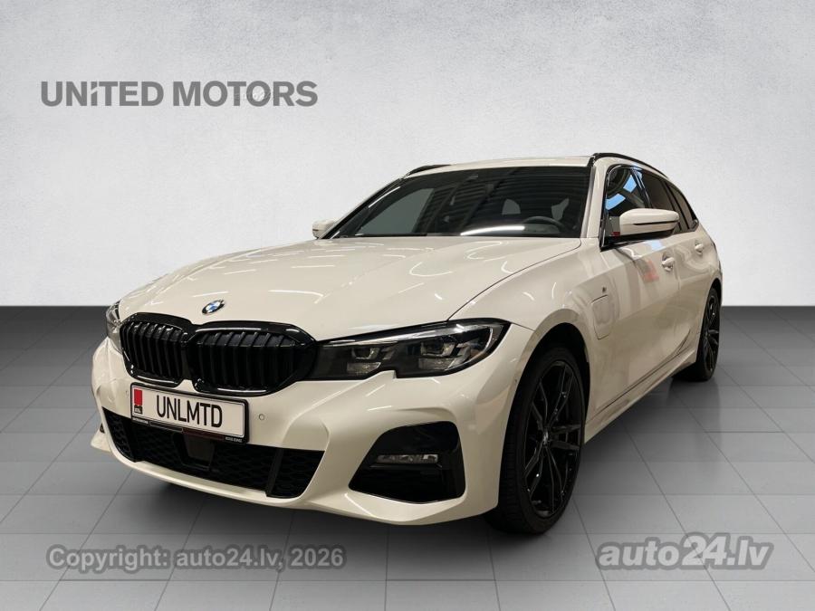 White BMW 3 Series 2021 in Tallinn, with an engine capacity of 2.00 L and mileage of 89 thousand km for 26900 €, photo 1 on AUTOMOTO.COM.LV