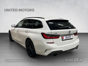White BMW 3 Series 2021 in Tallinn, with an engine capacity of 2.00 L and mileage of 89 thousand km for 26900 €, photo 5 on AUTOMOTO.COM.LV