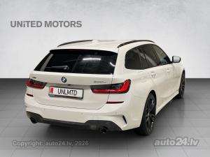 White BMW 3 Series 2021 in Tallinn, with an engine capacity of 2.00 L and mileage of 89 thousand km for 26900 €, photo 7 on AUTOMOTO.COM.LV