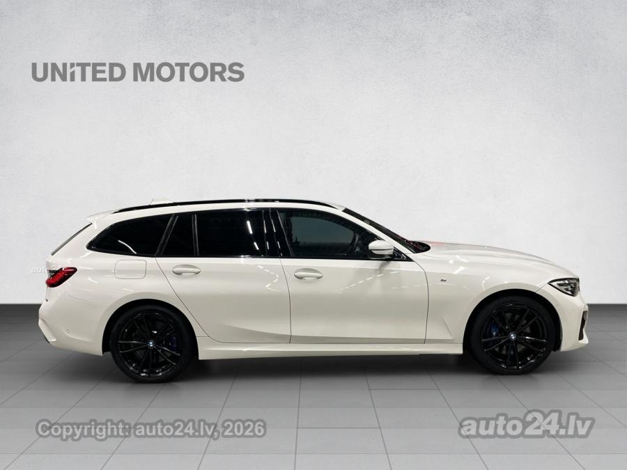 White BMW 3 Series 2021 in Tallinn, with an engine capacity of 2.00 L and mileage of 89 thousand km for 26900 €, photo 8 on AUTOMOTO.COM.LV