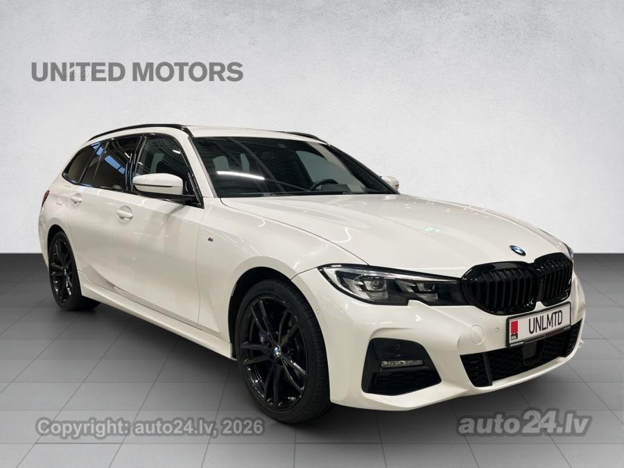 White BMW 3 Series 2021 in Tallinn, with an engine capacity of 2.00 L and mileage of 89 thousand km for 26900 €, photo 9 on AUTOMOTO.COM.LV