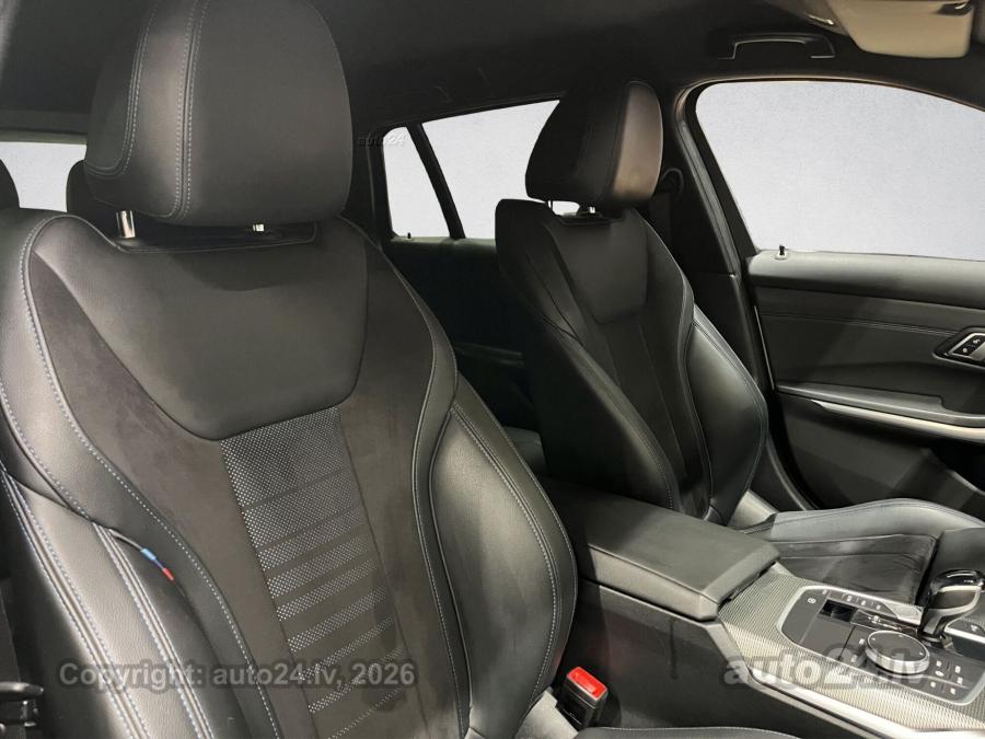 White BMW 3 Series 2021 in Tallinn, with an engine capacity of 2.00 L and mileage of 89 thousand km for 26900 €, photo 13 on AUTOMOTO.COM.LV