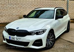 Balts BMW 3 Series 2022 Tallina, ar dzinēja tilpumu 2.00 L un nobraukumu 115 tūkst. km par 27600 €, foto  vietnē AUTOMOTO.COM.LV