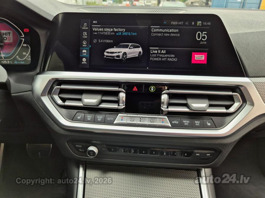 Balts BMW 3 Series 2022 Tallina, ar dzinēja tilpumu 2.00 L un nobraukumu 115 tūkst. km par 27600 €, foto 16 vietnē AUTOMOTO.COM.LV
