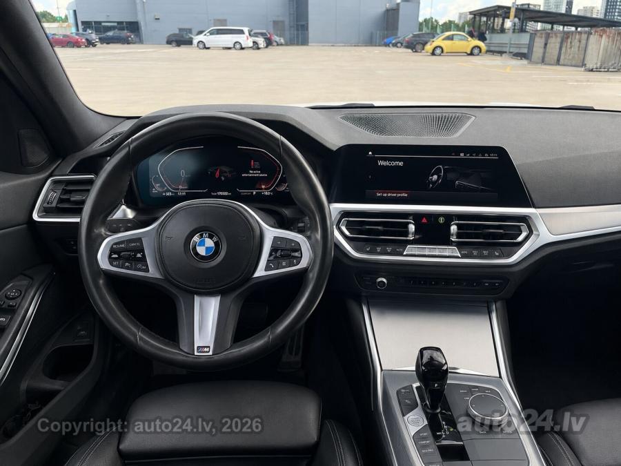 White BMW 3 Series 2022 in Tallinn, with an engine capacity of 2.00 L and mileage of 170 thousand km for 21600 €, photo 13 on AUTOMOTO.COM.LV