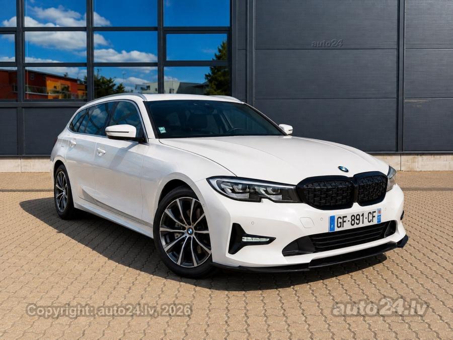 White BMW 3 Series 2022 in Torva, with an engine capacity of 2.00 L and mileage of 248 thousand km for 17800 €, photo 3 on AUTOMOTO.COM.LV