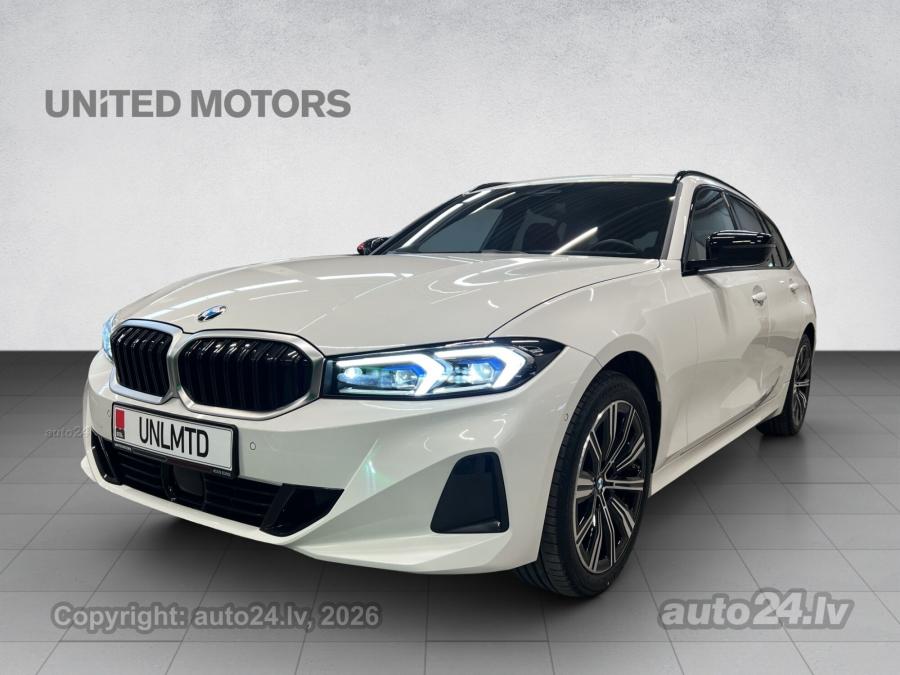 Balts BMW 3 Series 2024 Tallina, ar dzinēja tilpumu 2.00 L un nobraukumu 46 tūkst. km par 35900 €, foto 1 vietnē AUTOMOTO.COM.LV