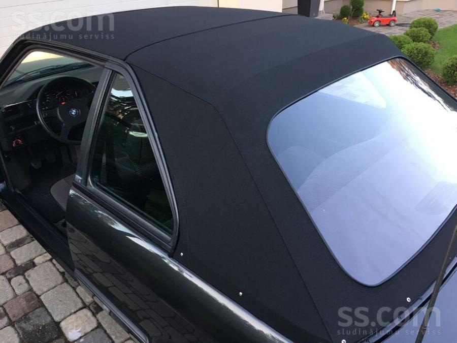 Black BMW 316 1991 in Riga, with an engine capacity of 1.60 L and mileage of 219 thousand km for 11000 €, photo 10 on AUTOMOTO.COM.LV