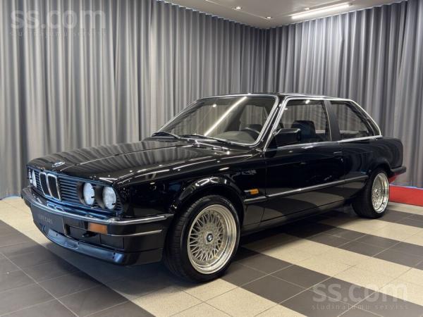 Black BMW 316 1985 in Riga, with an engine capacity of 2.00 L and mileage of 325 thousand km for 2500 €, photo 1 on AUTOMOTO.COM.LV