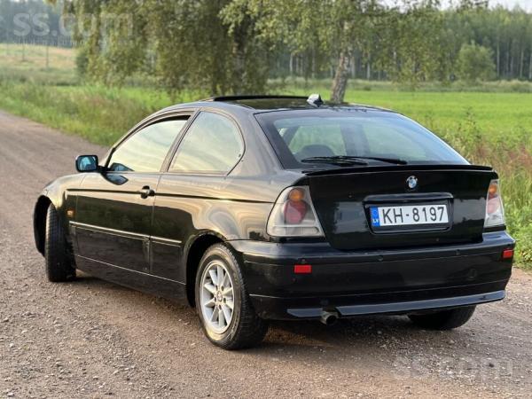 Melns BMW 316 2002 Jēkabpils, ar dzinēja tilpumu 1.80 L un nobraukumu 317 tūkst. km par 875 €, foto 9 vietnē AUTOMOTO.COM.LV