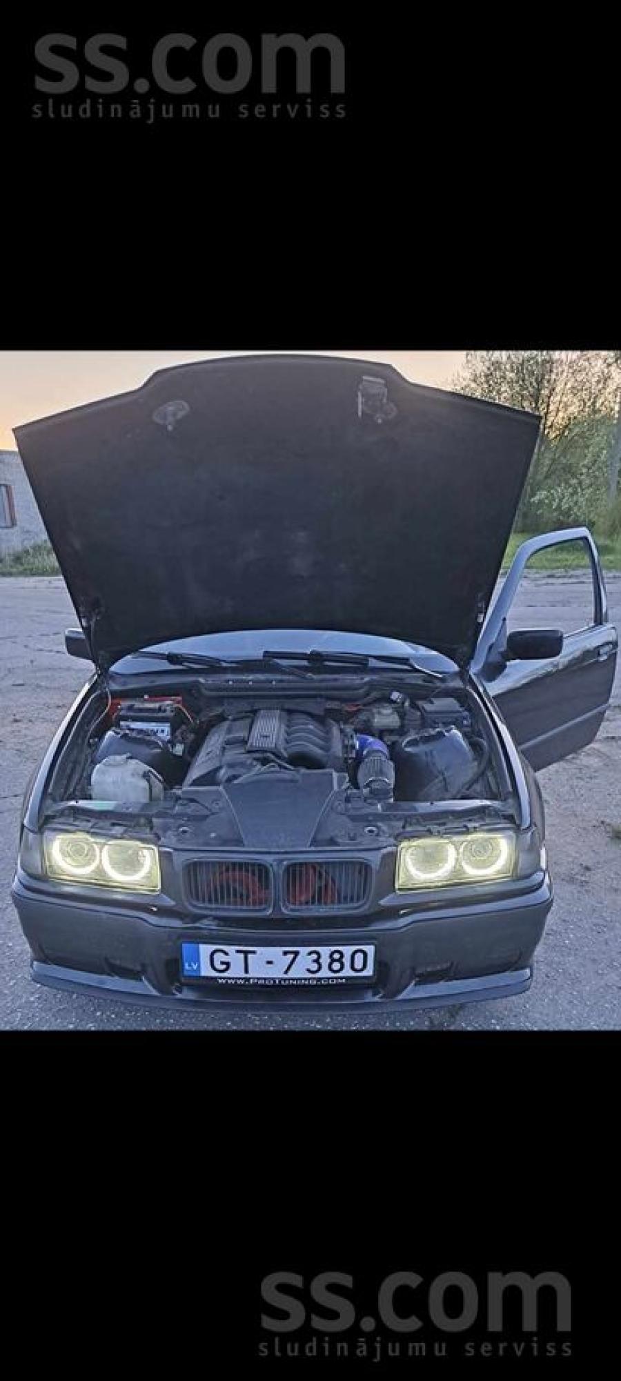 Melns BMW 316 1994 Rīga, ar dzinēja tilpumu 2.50 L un nobraukumu 209 tūkst. km par 1500 €, foto 8 vietnē AUTOMOTO.COM.LV