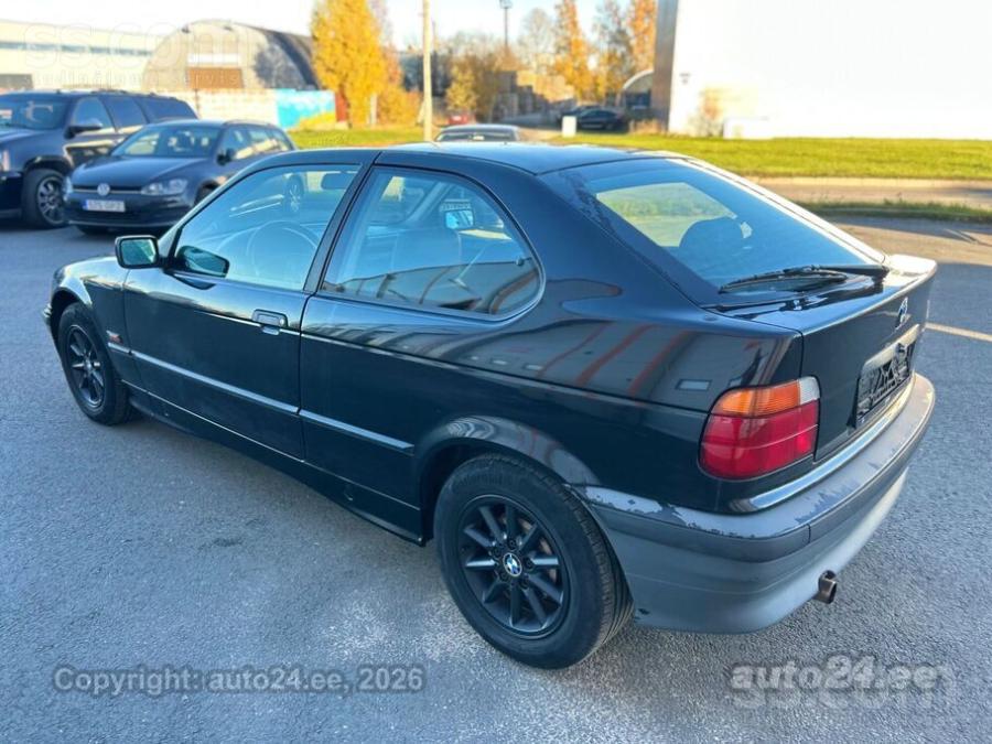 Черный БМВ 316 1995 в Таллин, объемом двигателя 1.60 л и пробегом 190 тыс. км за 1800 €, фото 8 на AUTOMOTO.COM.LV