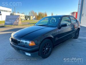 Black BMW 316 1995 in Tallinn, with an engine capacity of 1.60 L and mileage of 190 thousand km for 1800 €, photo  on AUTOMOTO.COM.LV
