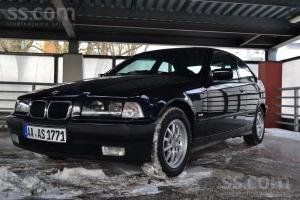 Black BMW 316 1997 in Riga, with an engine capacity of 1.60 L and mileage of 226 thousand km for 3600 €, photo  on AUTOMOTO.COM.LV