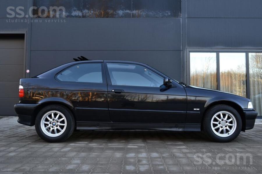 Melns BMW 316 1997 Rīga, ar dzinēja tilpumu 1.60 L un nobraukumu 226 tūkst. km par 2850 €, foto 5 vietnē AUTOMOTO.COM.LV