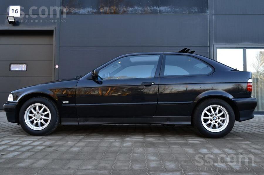 Melns BMW 316 1997 Rīga, ar dzinēja tilpumu 1.60 L un nobraukumu 226 tūkst. km par 2850 €, foto 6 vietnē AUTOMOTO.COM.LV