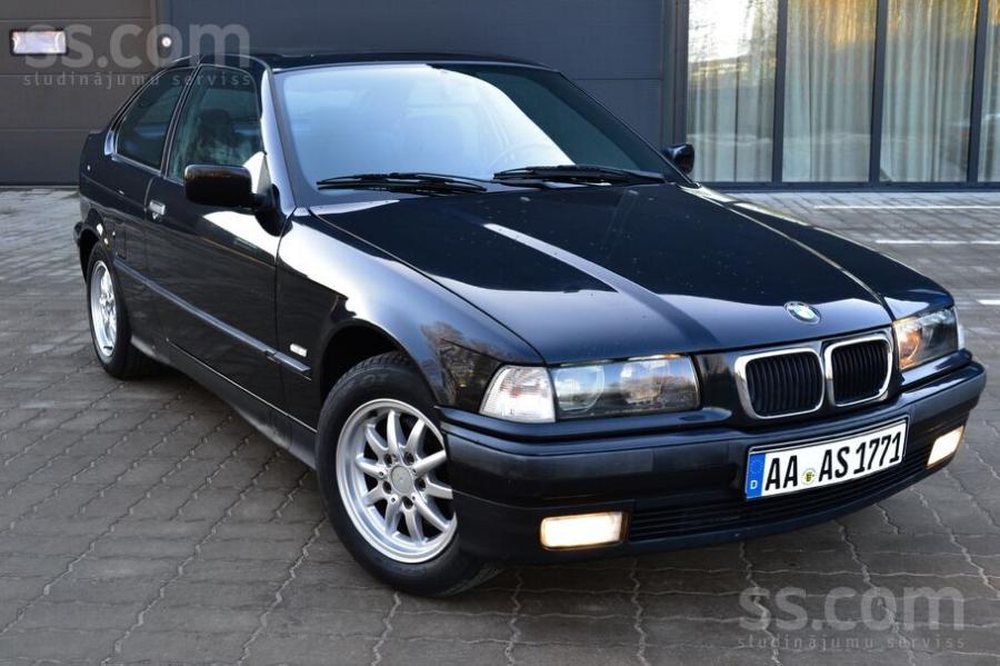 Melns BMW 316 1997 Rīga, ar dzinēja tilpumu 1.60 L un nobraukumu 226 tūkst. km par 2850 €, foto 19 vietnē AUTOMOTO.COM.LV