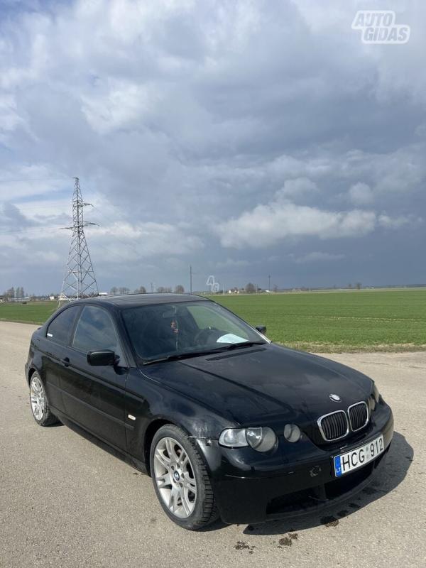 Black BMW 316 2001 in Ariogala, with an engine capacity of 1.80 L and mileage of 169 thousand km for 1000 €, photo 2 on AUTOMOTO.COM.LV