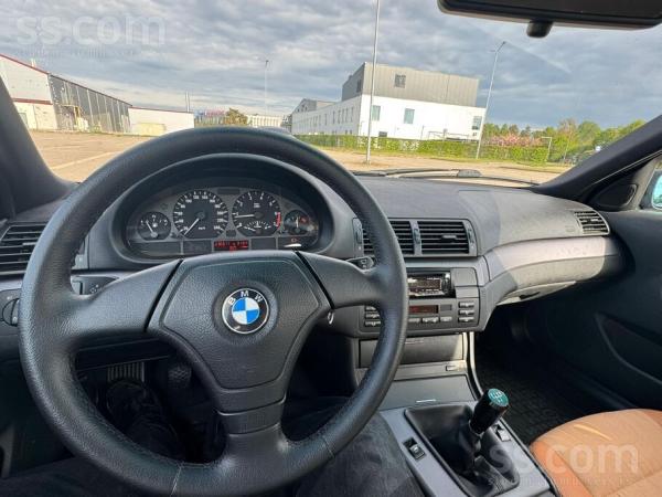 Black BMW 316 2001 in Riga, with an engine capacity of 1.80 L and mileage of 230 thousand km for 1750 €, photo 7 on AUTOMOTO.COM.LV