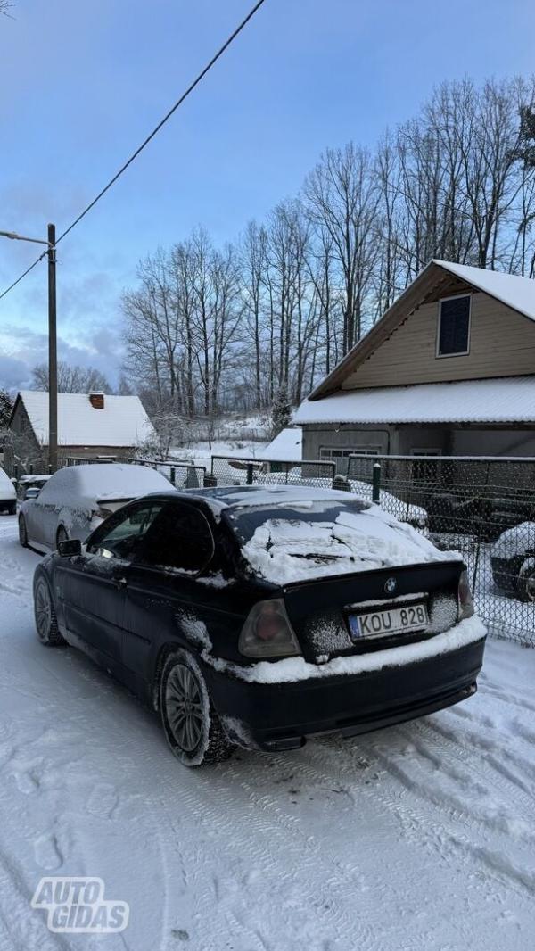 Черный БМВ 316 2002 в Вильнюс, объемом двигателя 1.80 л и пробегом 315 тыс. км за 1200 €, фото 4 на AUTOMOTO.COM.LV