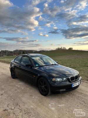 Black BMW 316 2002 in Marijampole, with an engine capacity of 1.80 L and mileage of 224 thousand km for 2600 €, photo  on AUTOMOTO.COM.LV