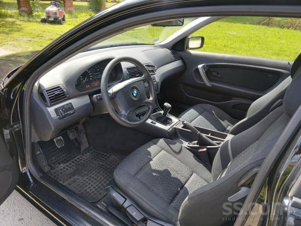 Black BMW 316 2002 in Liepaja, with an engine capacity of 1.80 L and mileage of 216 thousand km for 2100 €, photo 6 on AUTOMOTO.COM.LV