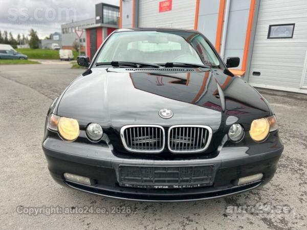 Black BMW 316 2002 in Tallinn, with an engine capacity of 1.80 L and mileage of 270 thousand km for 1900 €, photo 3 on AUTOMOTO.COM.LV