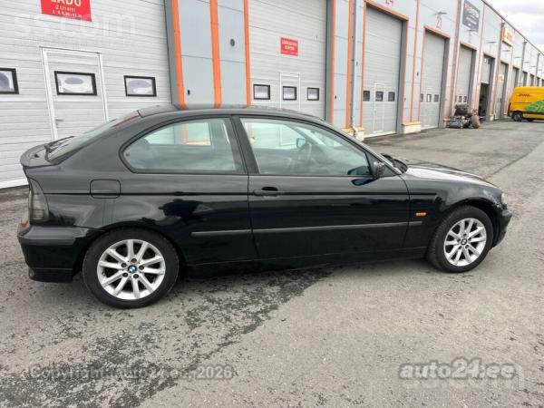 Black BMW 316 2002 in Tallinn, with an engine capacity of 1.80 L and mileage of 270 thousand km for 1900 €, photo 5 on AUTOMOTO.COM.LV