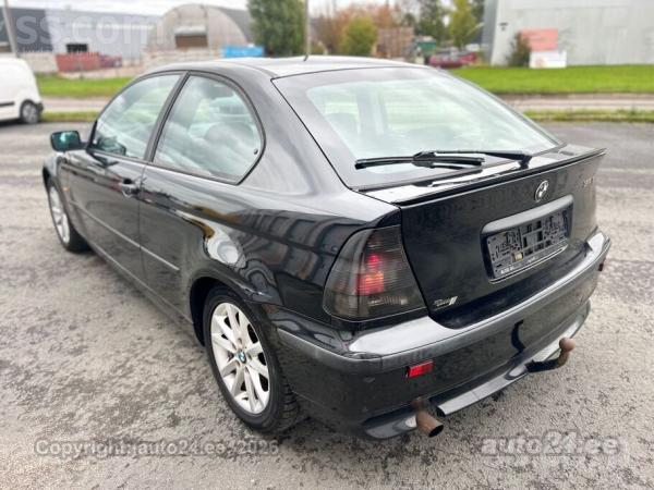 Black BMW 316 2002 in Tallinn, with an engine capacity of 1.80 L and mileage of 270 thousand km for 1900 €, photo 8 on AUTOMOTO.COM.LV