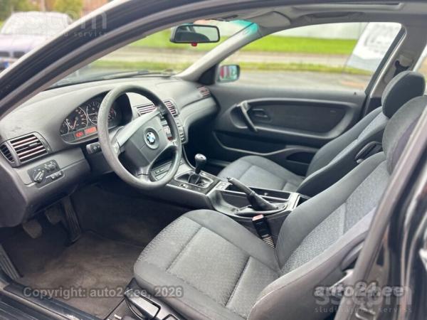 Black BMW 316 2002 in Tallinn, with an engine capacity of 1.80 L and mileage of 270 thousand km for 1900 €, photo 10 on AUTOMOTO.COM.LV