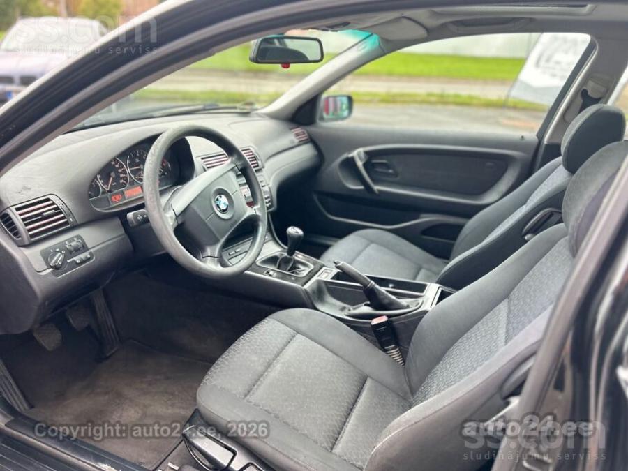 Melns BMW 316 2002 Tallina, ar dzinēja tilpumu 1.80 L un nobraukumu 270 tūkst. km par 1900 €, foto 10 vietnē AUTOMOTO.COM.LV