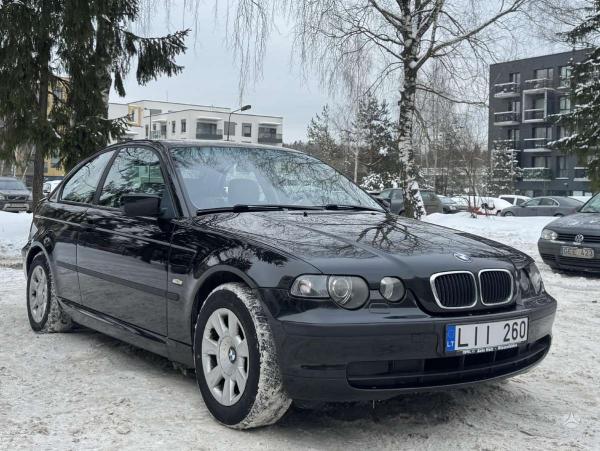 Melns BMW 316 2003 Viļņa, ar dzinēja tilpumu 1.80 L un nobraukumu 222 tūkst. km par 850 €, foto 2 vietnē AUTOMOTO.COM.LV