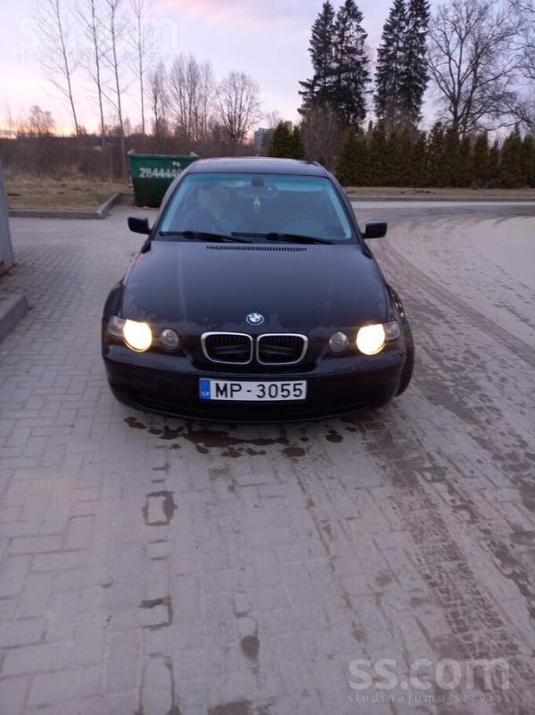 Melns BMW 316 2003 Ogre, ar dzinēja tilpumu 1.80 L un nobraukumu 185 tūkst. km par 1550 €, foto 1 vietnē AUTOMOTO.COM.LV