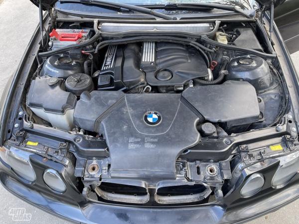 Melns BMW 316 2003 Viļņa, ar dzinēja tilpumu 1.80 L un nobraukumu 224 tūkst. km par 880 €, foto 5 vietnē AUTOMOTO.COM.LV